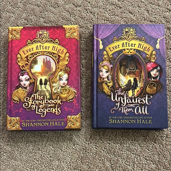 Toys | Ever After High Book Set By Shannon Hale Set Of 2 Hardcover ...
